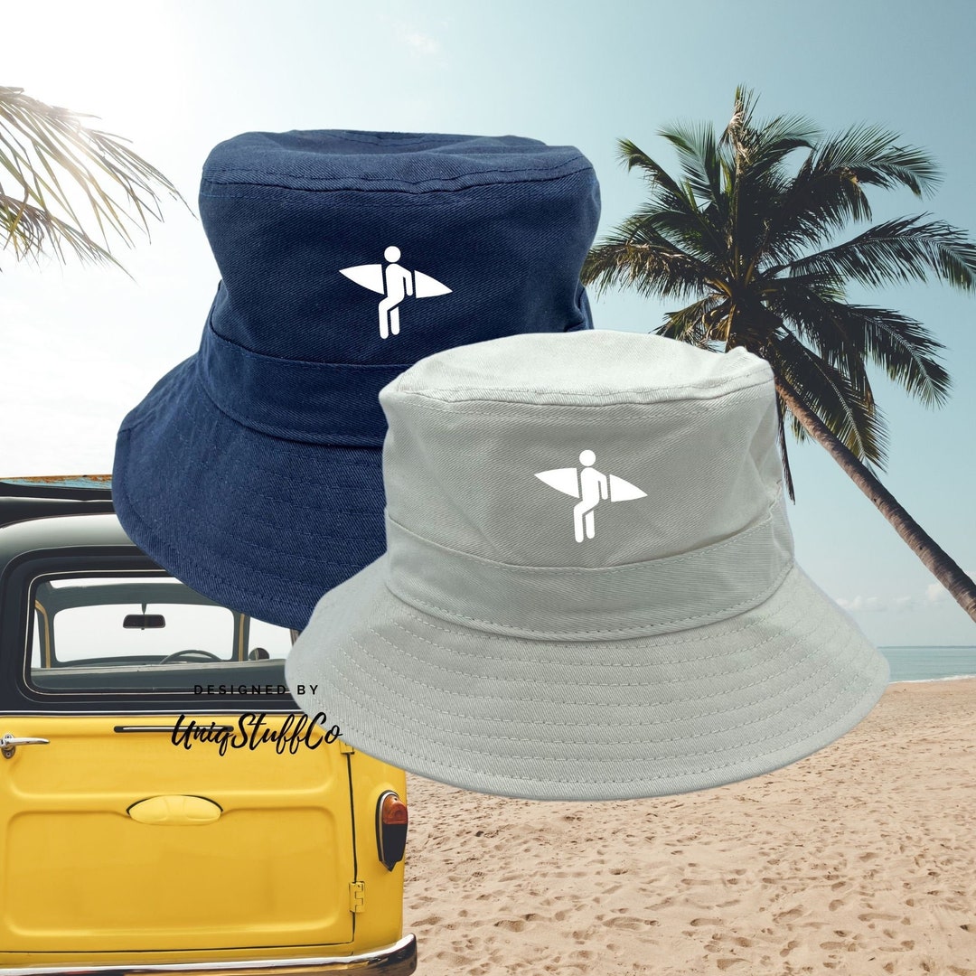 Surfing Bucket Unisex Hat Trendy Outdoor Summer Beach Urban Leisure ...