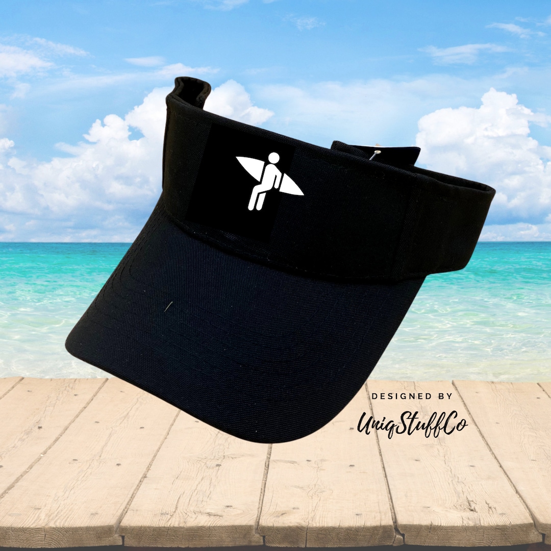 Surf Sun Visor - Sun Visor - Outdoor Sun Visor - Designed and Printed ...