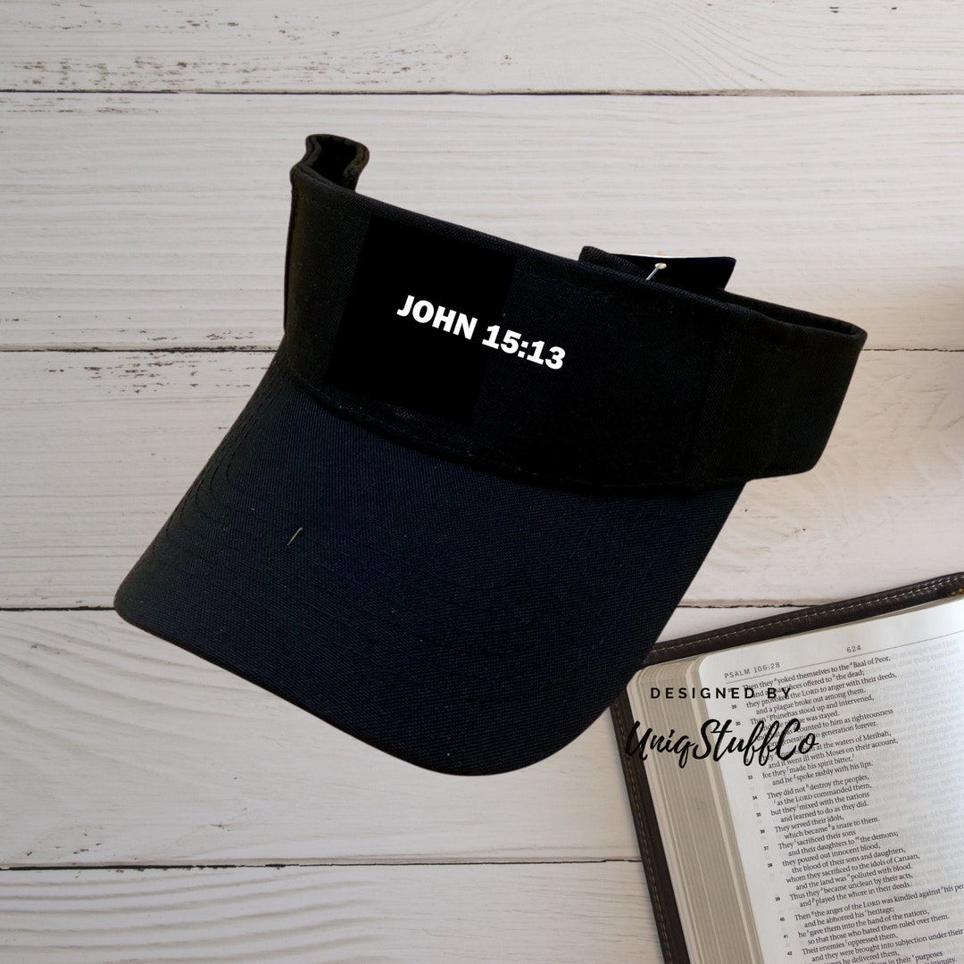 Bible Quotes Sun Visor - Sun Visor - Outdoor Sun Visor - Designed and ...