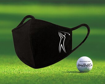 Golf Face Mask | Etsy