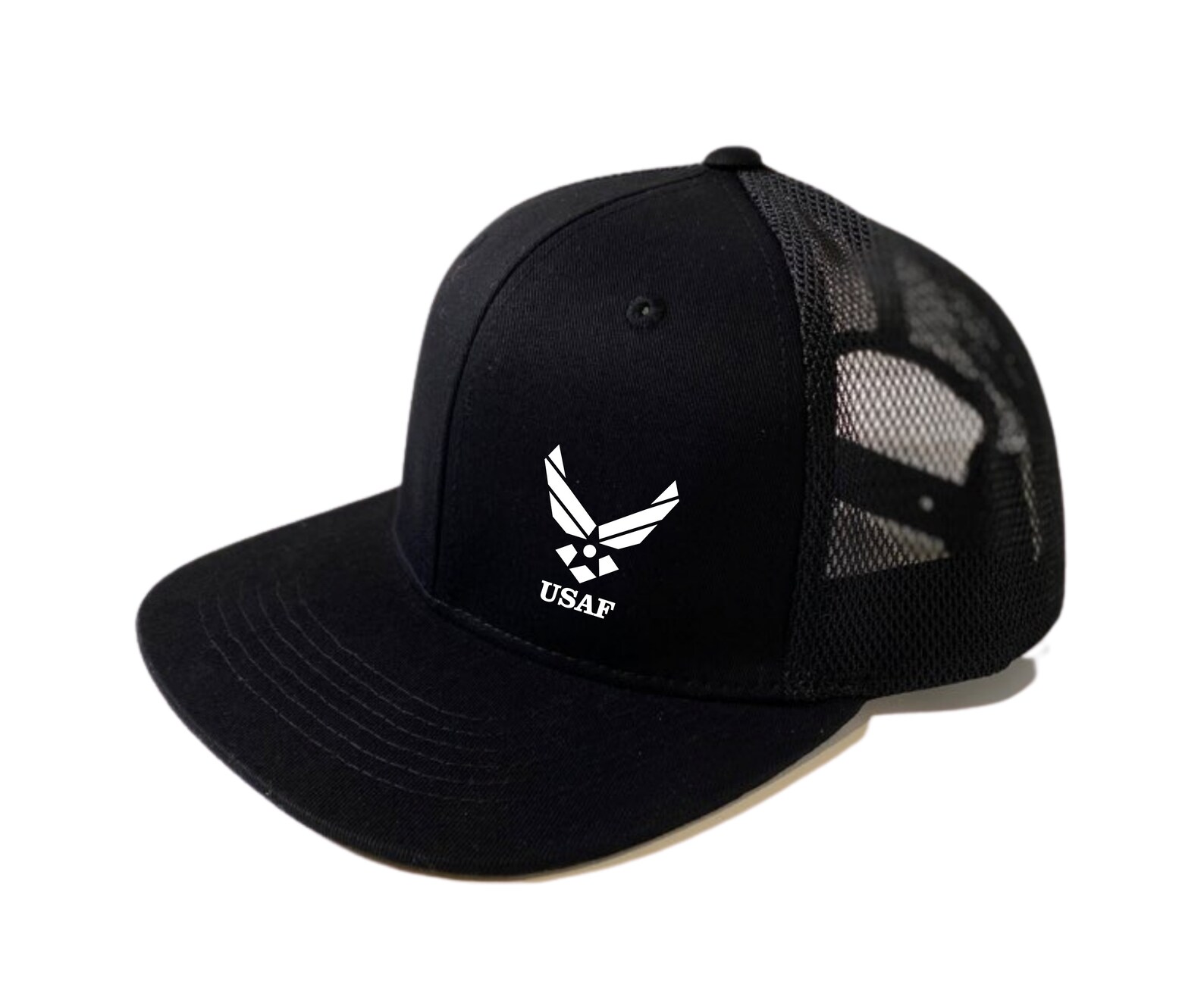 USAF Logo Hat US Air Force Trucker Cap USAF Snapback Hat - Etsy