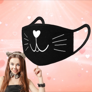 Cat Mask - Etsy