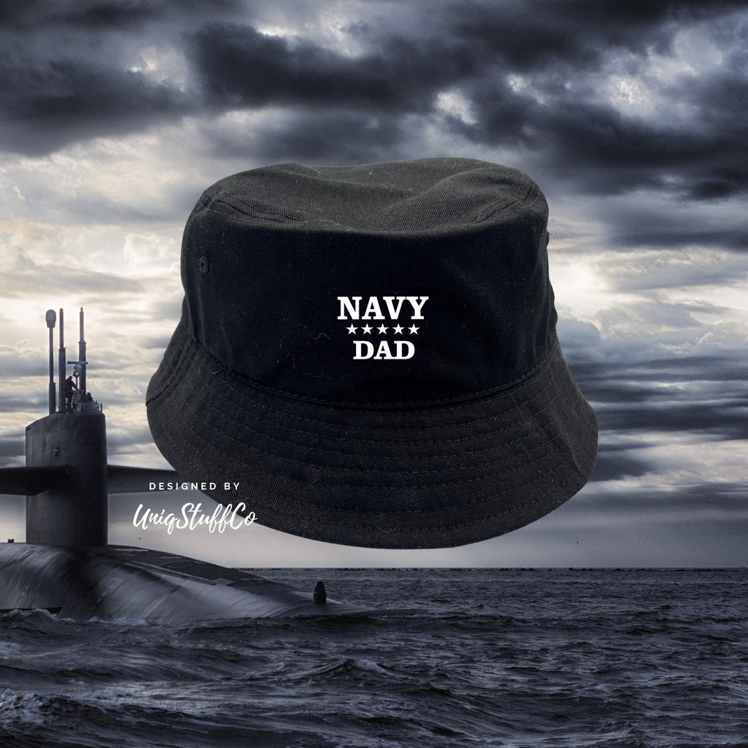 Navy Dad Bucket Unisex Hat Trendy Outdoor Summer Beach Urban Leisure ...