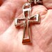 Extra Wide Cross Necklace Polished Finish - Etsy