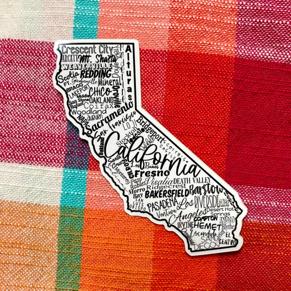 California Stickers - Etsy