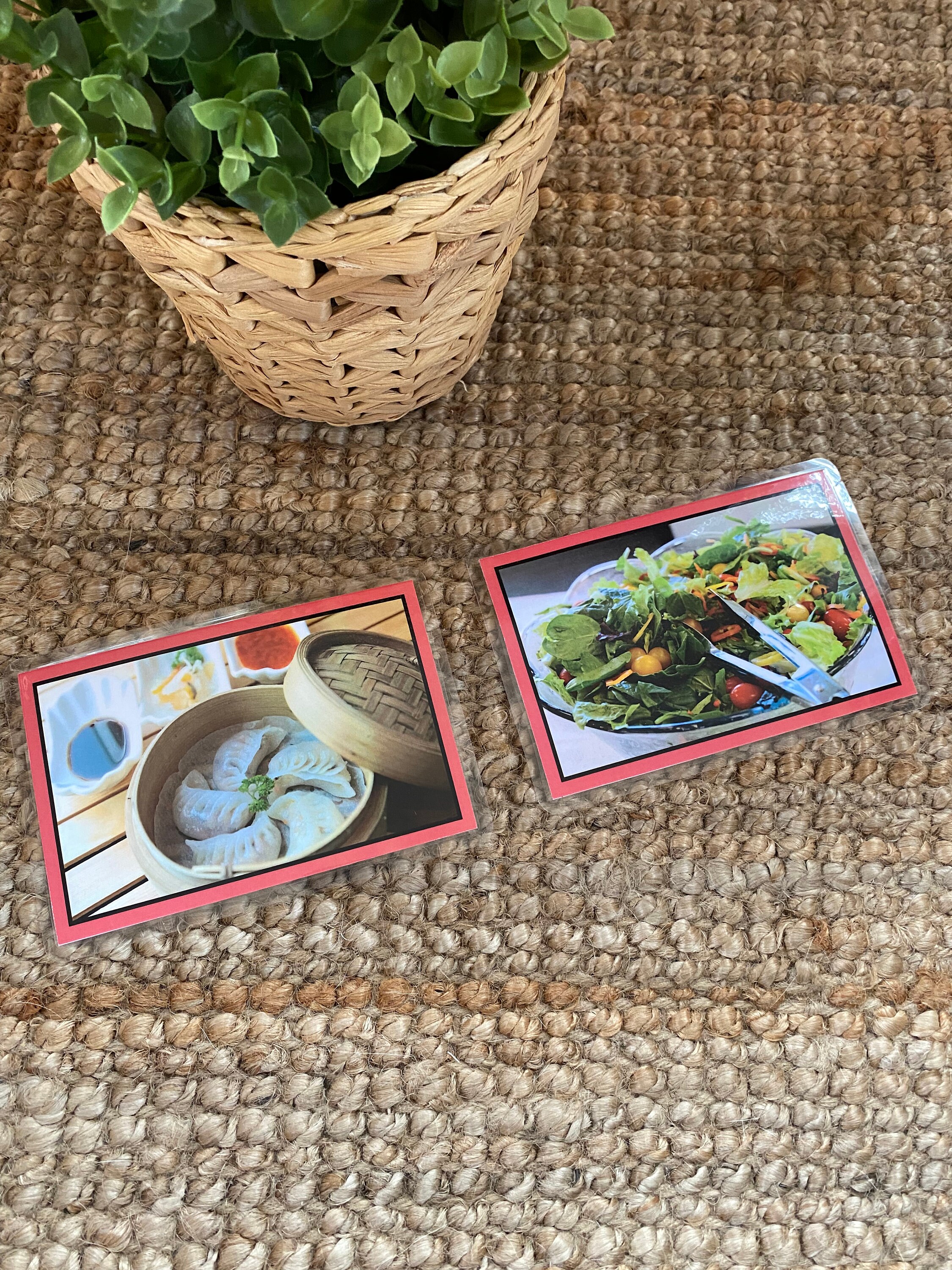 Foods Montessori Language Cards Laminated - Etsy