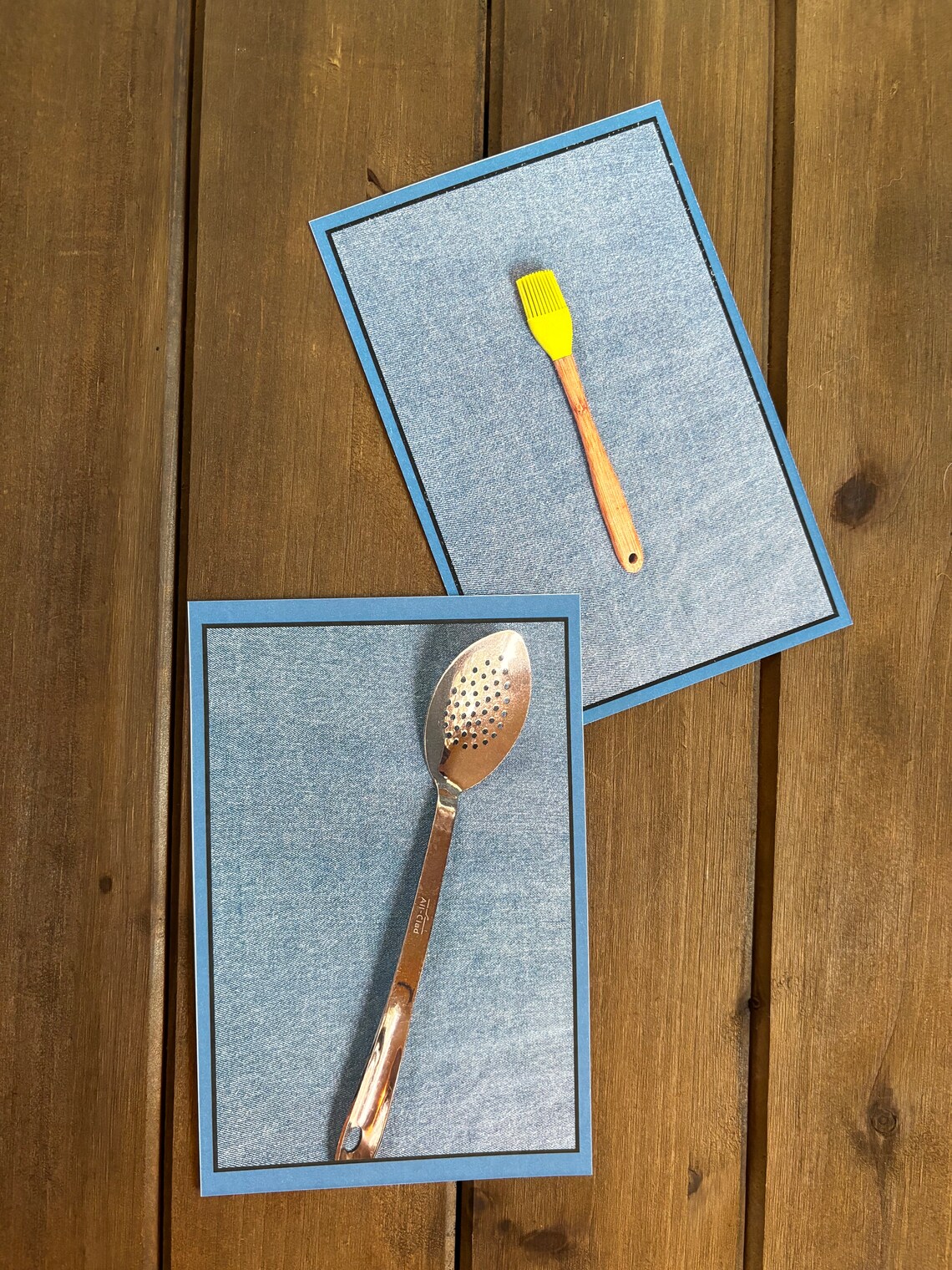 Utensils Montessori Language Cards - Etsy