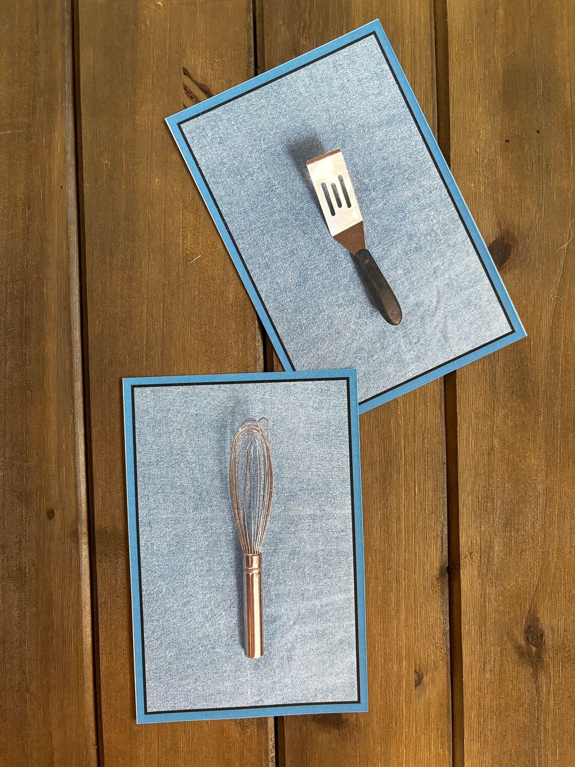 Utensils Montessori Language Cards - Etsy