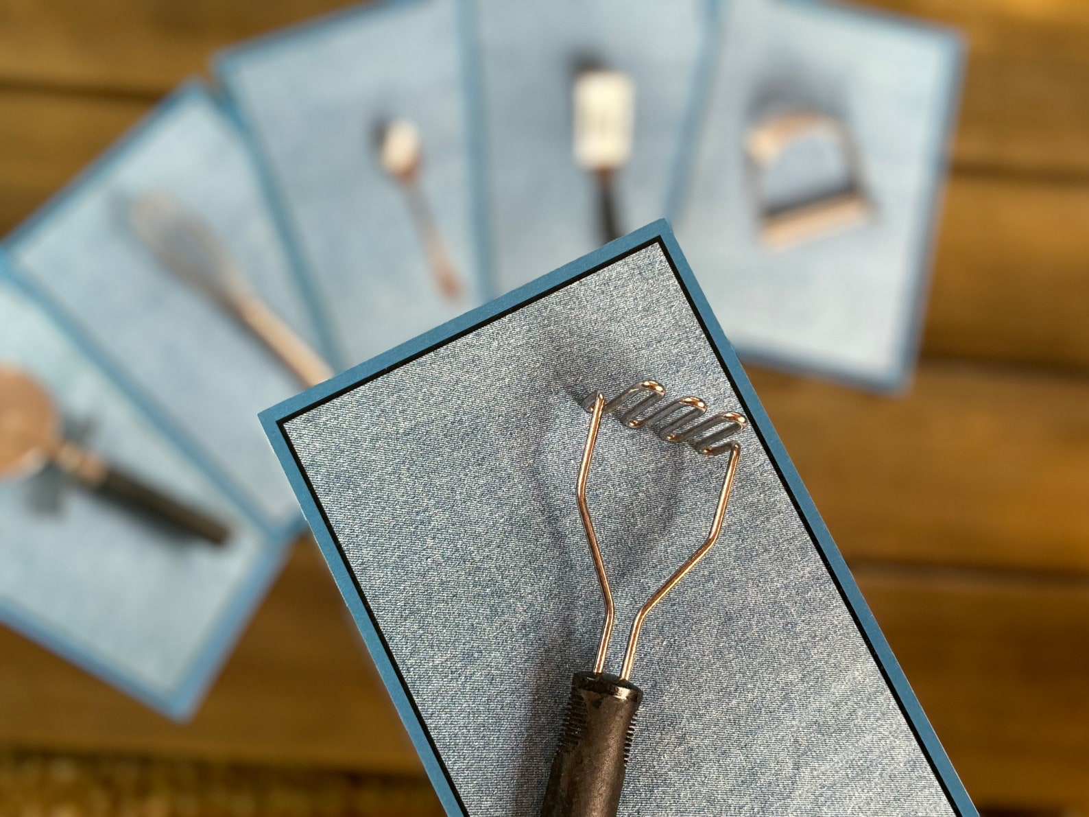 Utensils Montessori Language Cards - Etsy