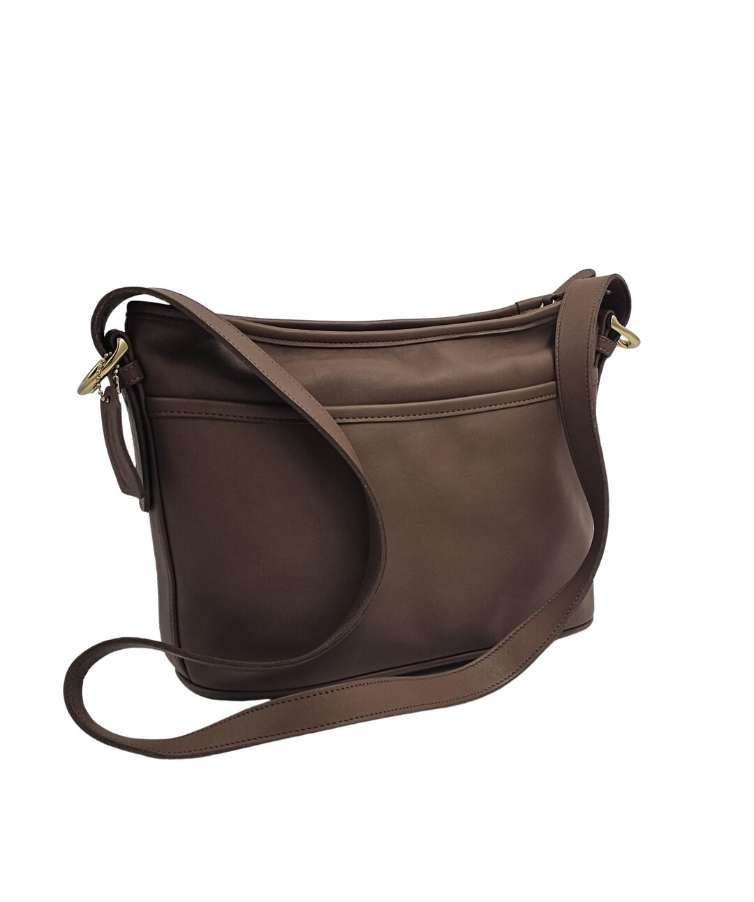 Vintage COACH Worth 4143 Shoulder Bag Crossbody Bag in Putty Leather - Etsy