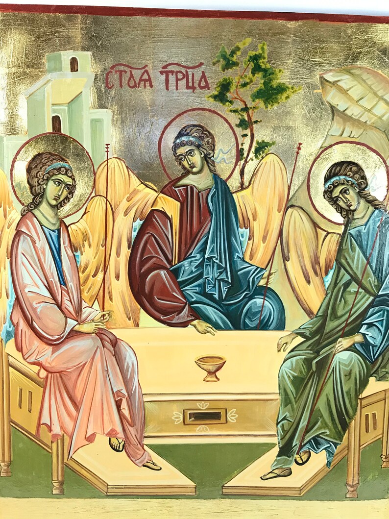 Holy Trinity Icon - Etsy