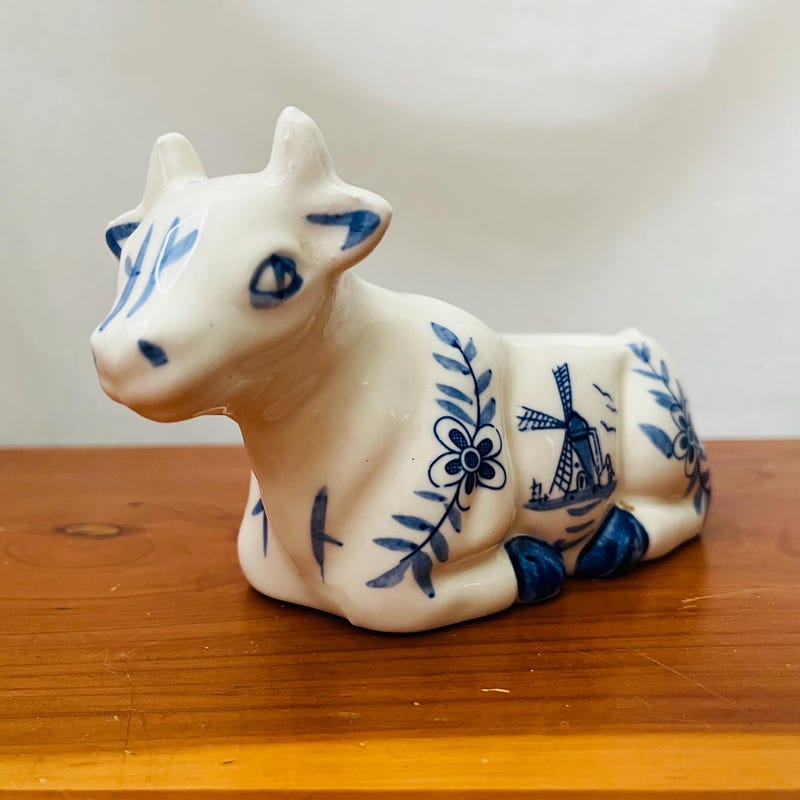 Cow Figurine - Etsy