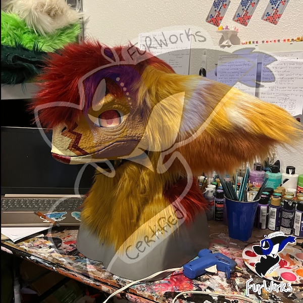 Raptor Fursuit - Etsy
