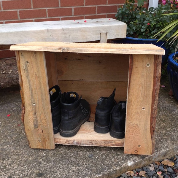 Wooden Shoe Box Storage - Etsy UK