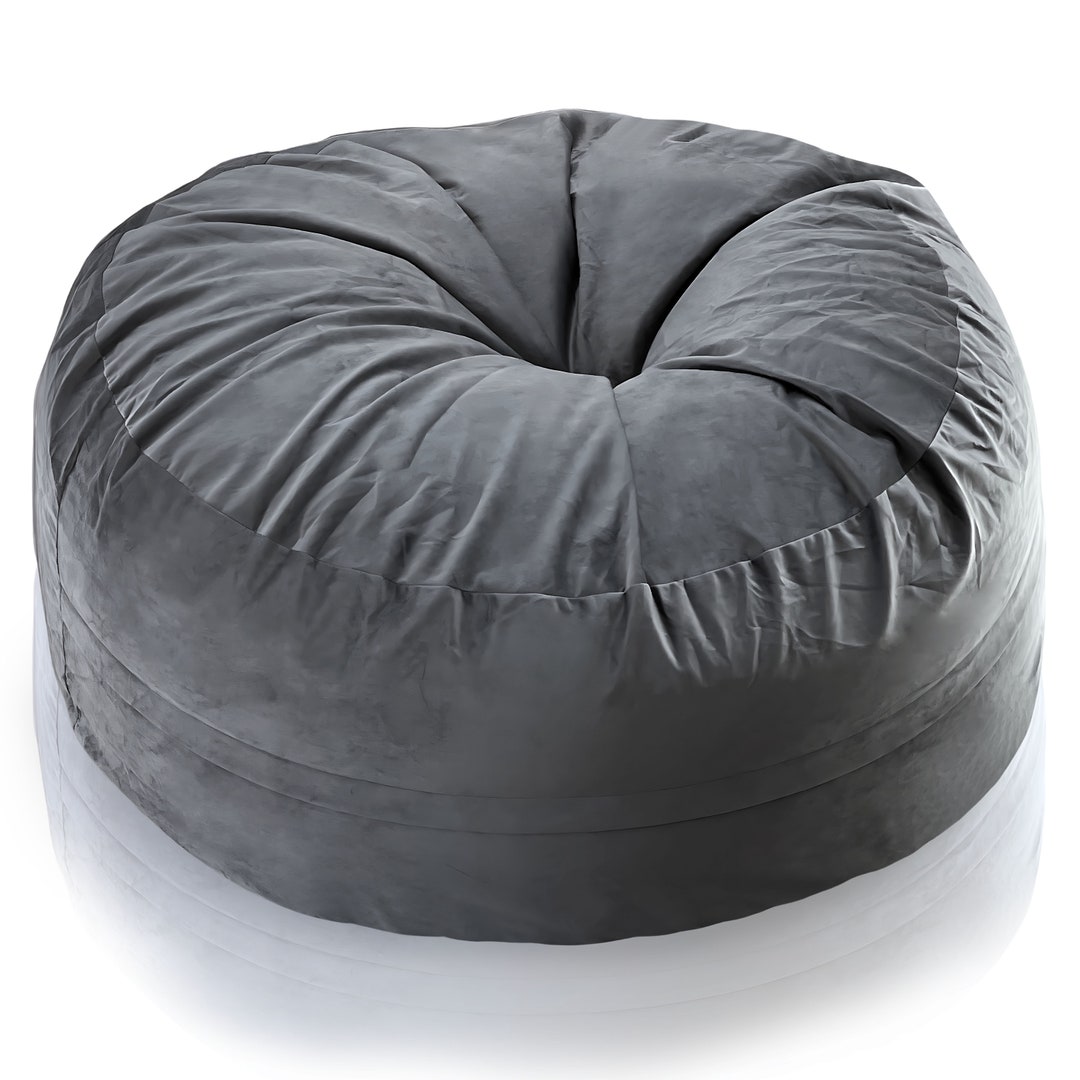 Modern XXL Giant Bean Bag - Living Room Bean Bag With Filling Included for Gamer or Teen Room ...