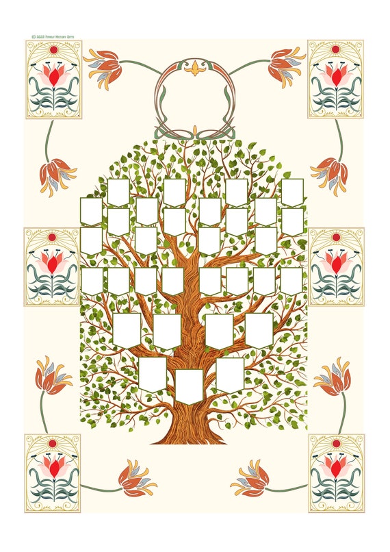 Family Tree Graphic Design