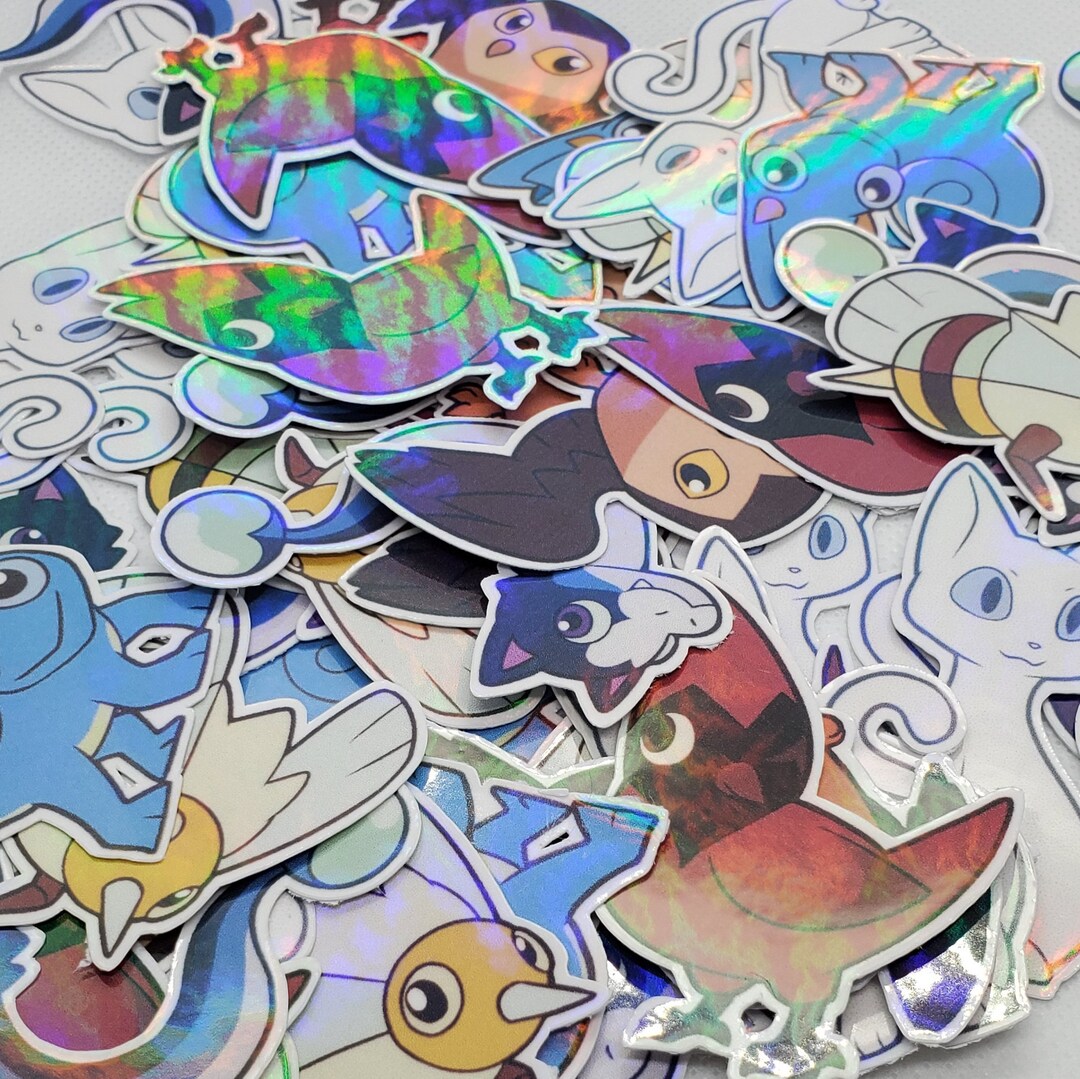 The Owl House Palisman Holgraphic 6 Piece Sticker Set - Etsy