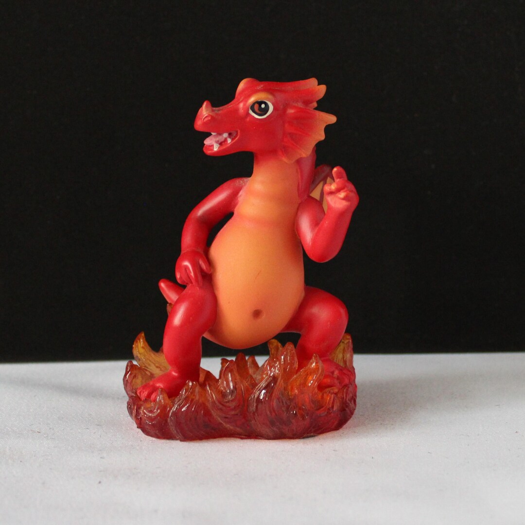 Disco Inferno Dragon Figurine | Land of the Dragons DR61 by the Tudor ...