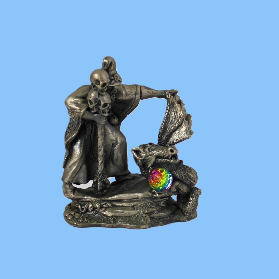 Vintage Tudor Mint Figurine, Banishing of the Dragon, Number 3107, Myth ...