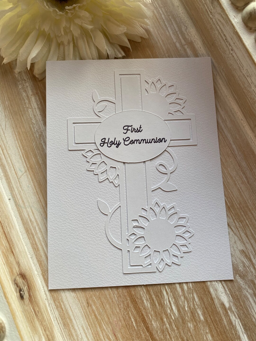 First Communion, Confirmation, Baptism Greeting Cards, Celebration Card, Religious Celebration ...