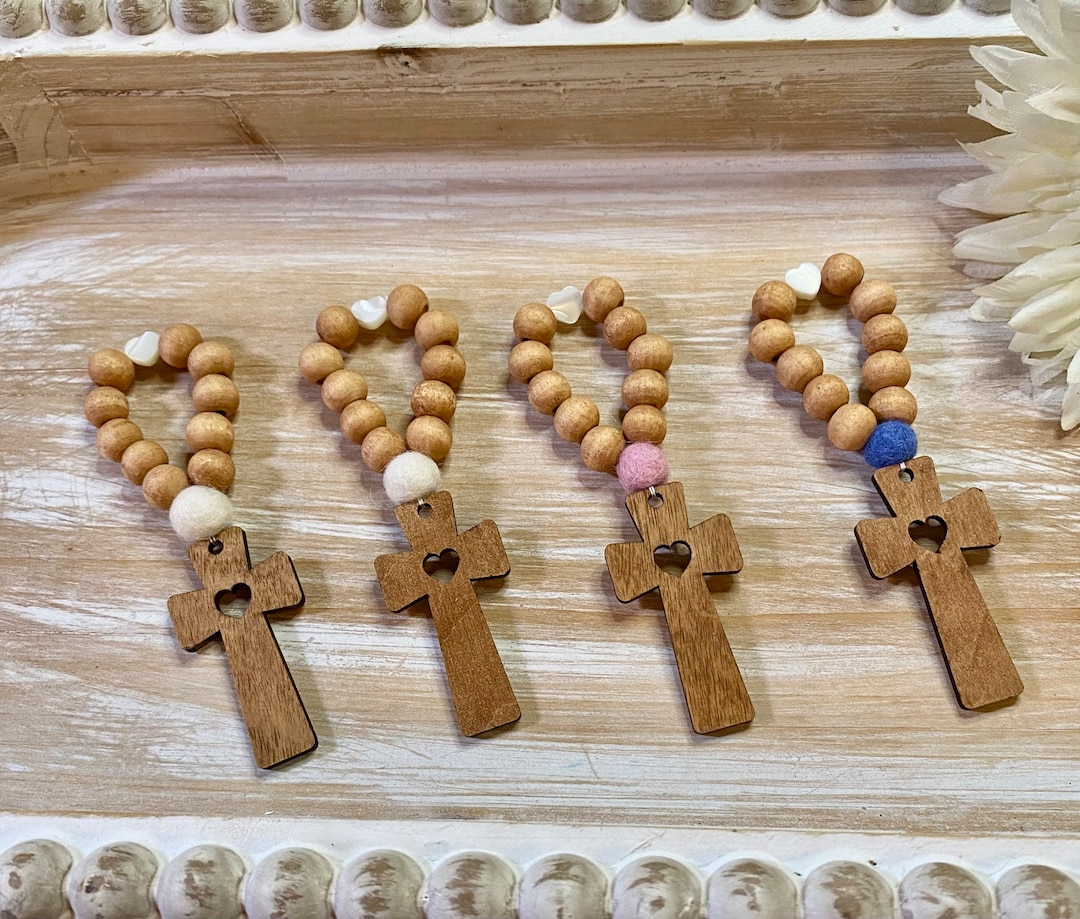 Mini Rosary, First Communion Favors, Baptism Favors, Christening ...