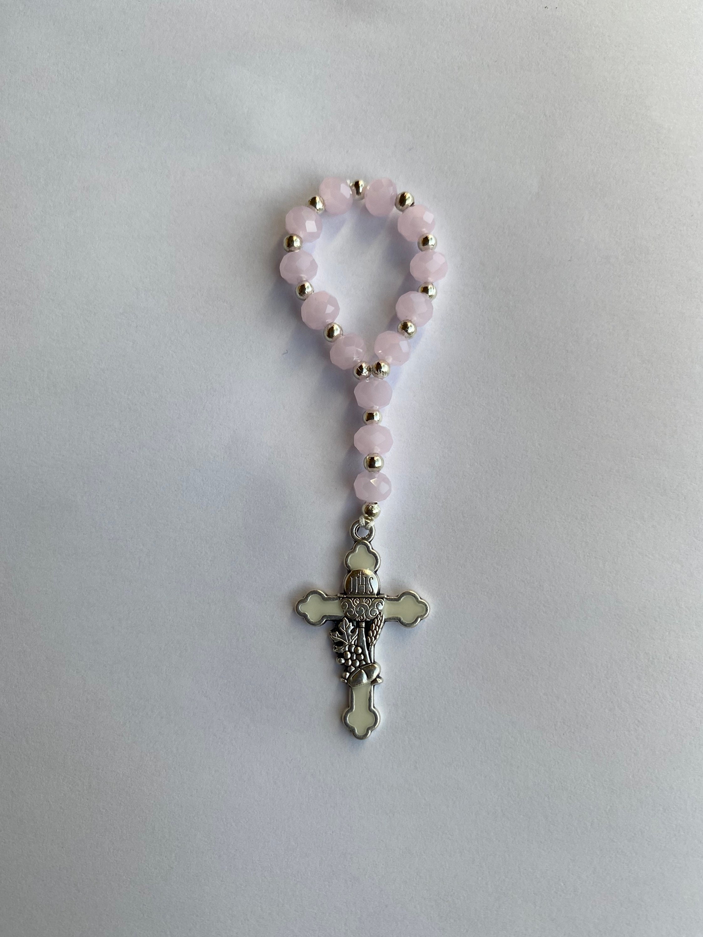 Mini Rosaries, Mini Rosary, First Communion, Baptism Rosary, Communion ...