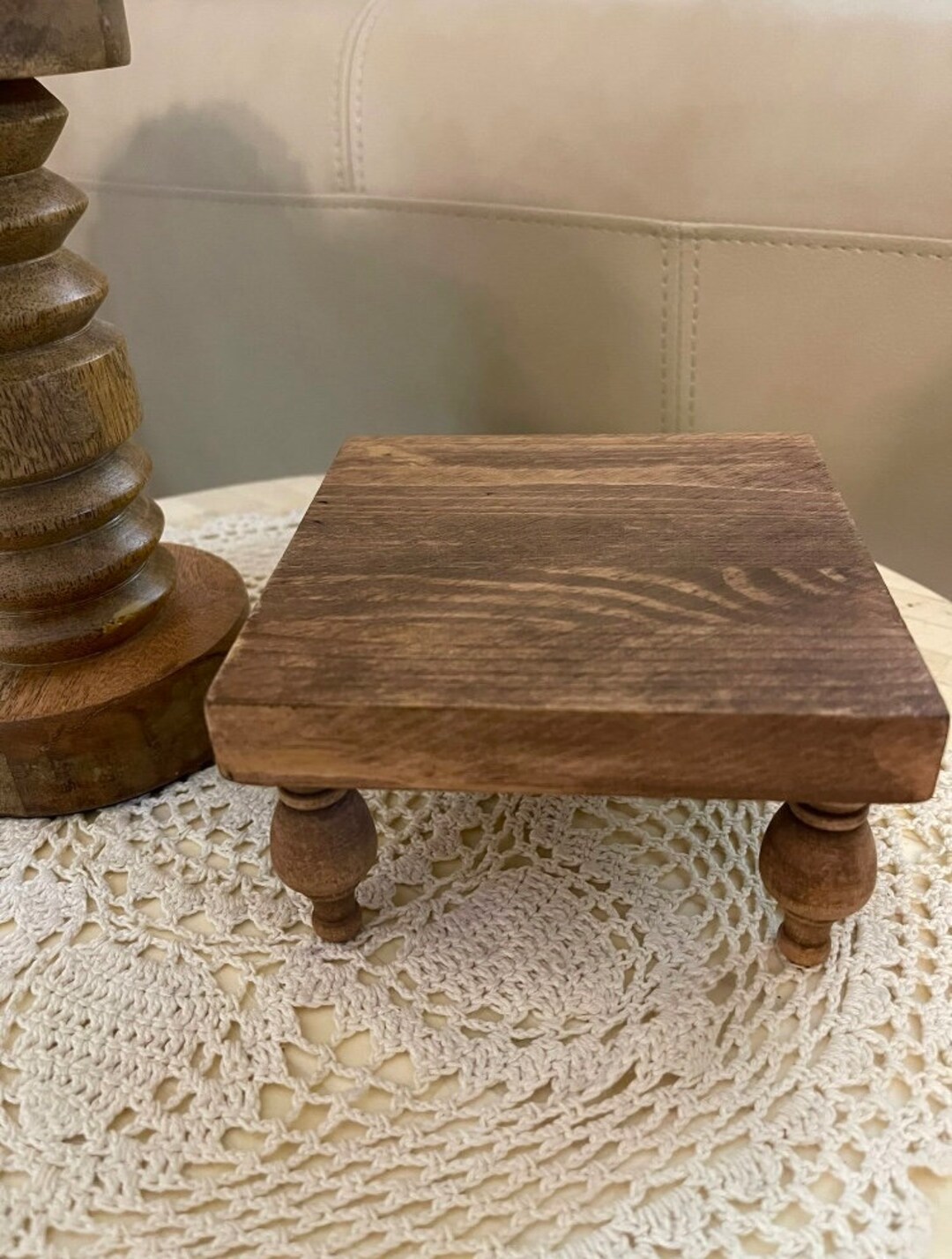 Wood Riser, Square Wood Riser, Wood Tray, Plant Stand, Display Riser ...