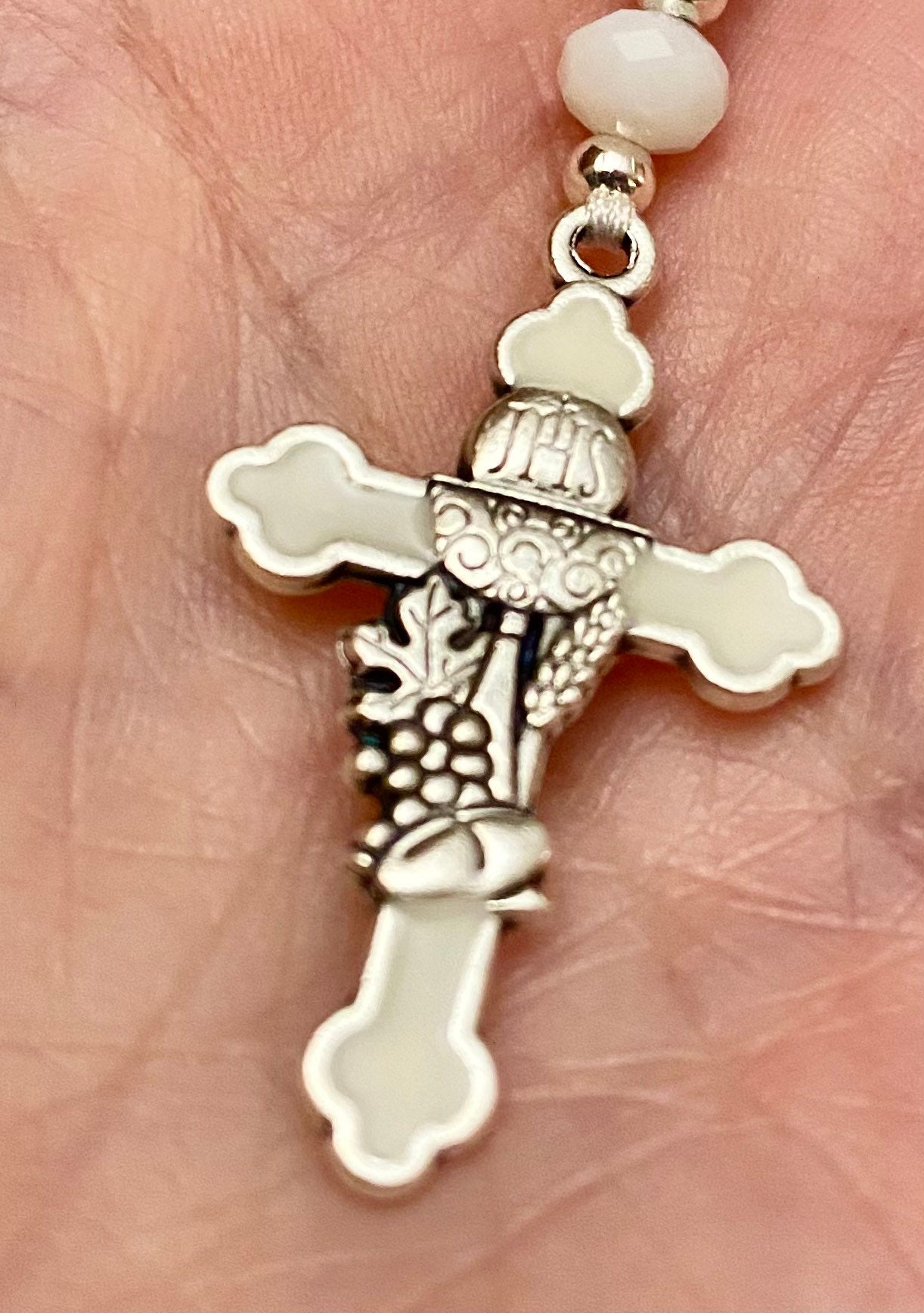 Mini Rosaries, Mini Rosary, First Communion, Baptism Rosary, Communion ...