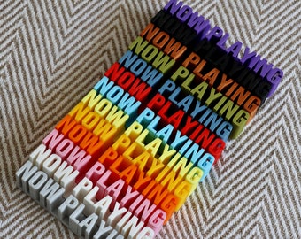 NOW PLAYING Vinyl Record Music Display Wall Mount Rack 3D Printed - Etsy