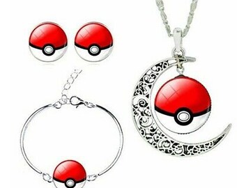 Pokeball Bracelet - Etsy
