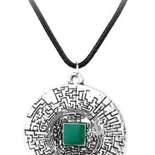 The Maze Runner Hand Stamped Washer Necklace on Chain | Etsy