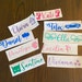 Custom Vinyl Name Decal With Symbol: Personalized Kids Sticker - Etsy