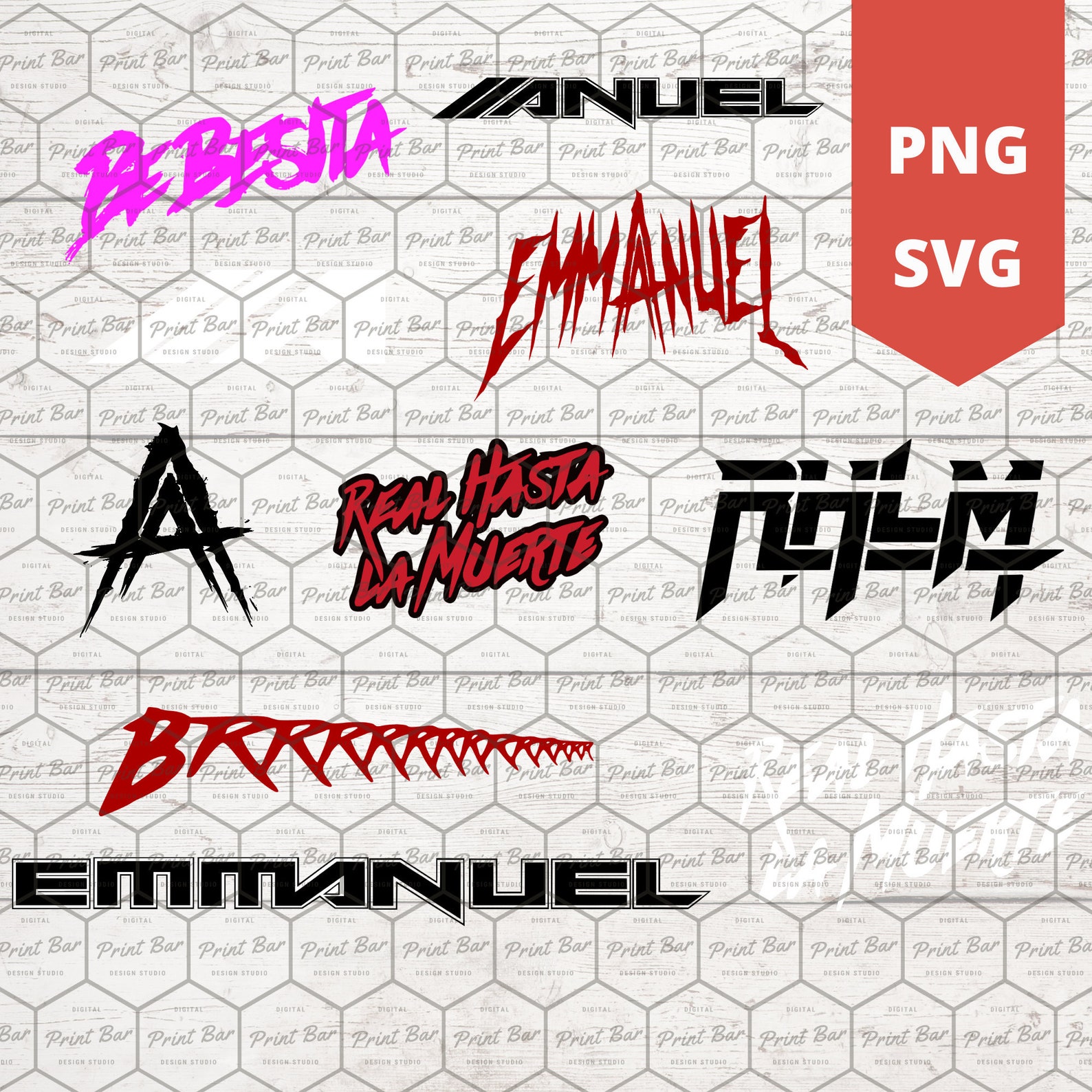 Anuel AA logo bundle SVG / PNG | Etsy