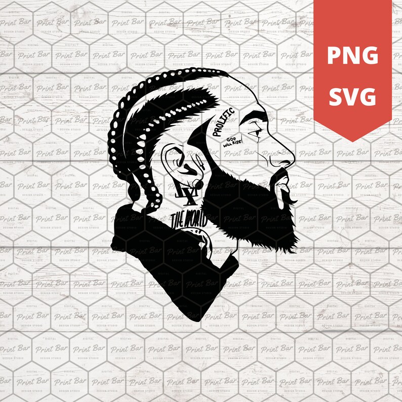 Nipsey Hussle Svg Png Etsy