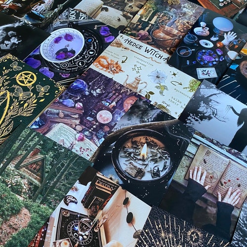 PRINTED Fairycore Wall Collage Kit Fairy Decor Wall Collage | Etsy