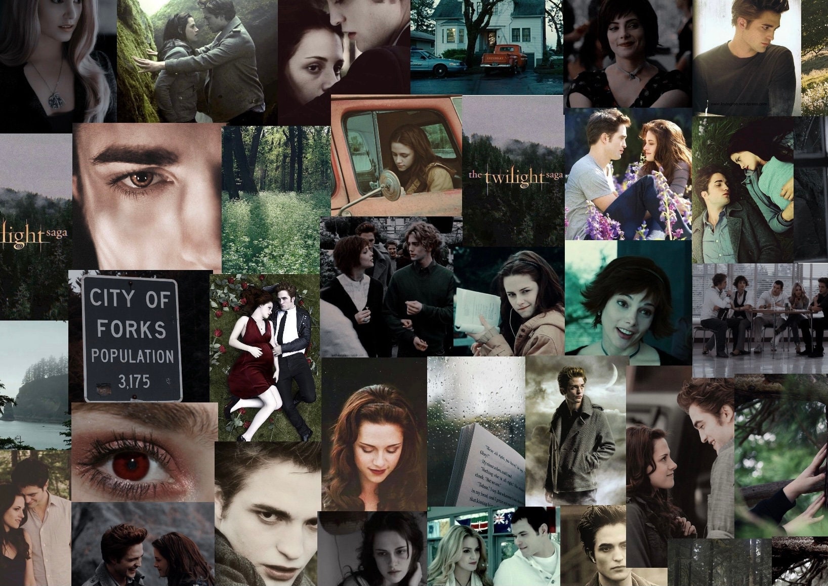 Twilight Saga Aesthetic Wall Collage Kit | Etsy UK