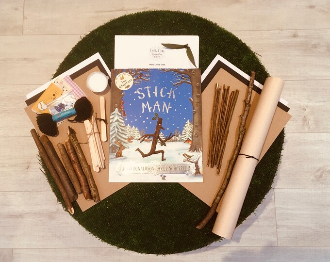 Stick Man Nature Inspired Book Box. Includes Craft Activities to ...
