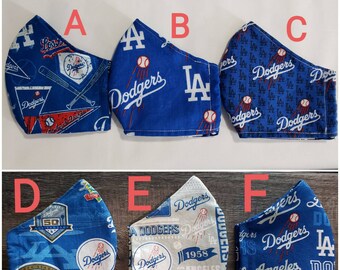 Dodgers Mask - Etsy