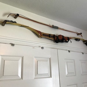 Duggh Archery Bow Wall Holder (rack) (length = 3", Diameter = 1") - Etsy