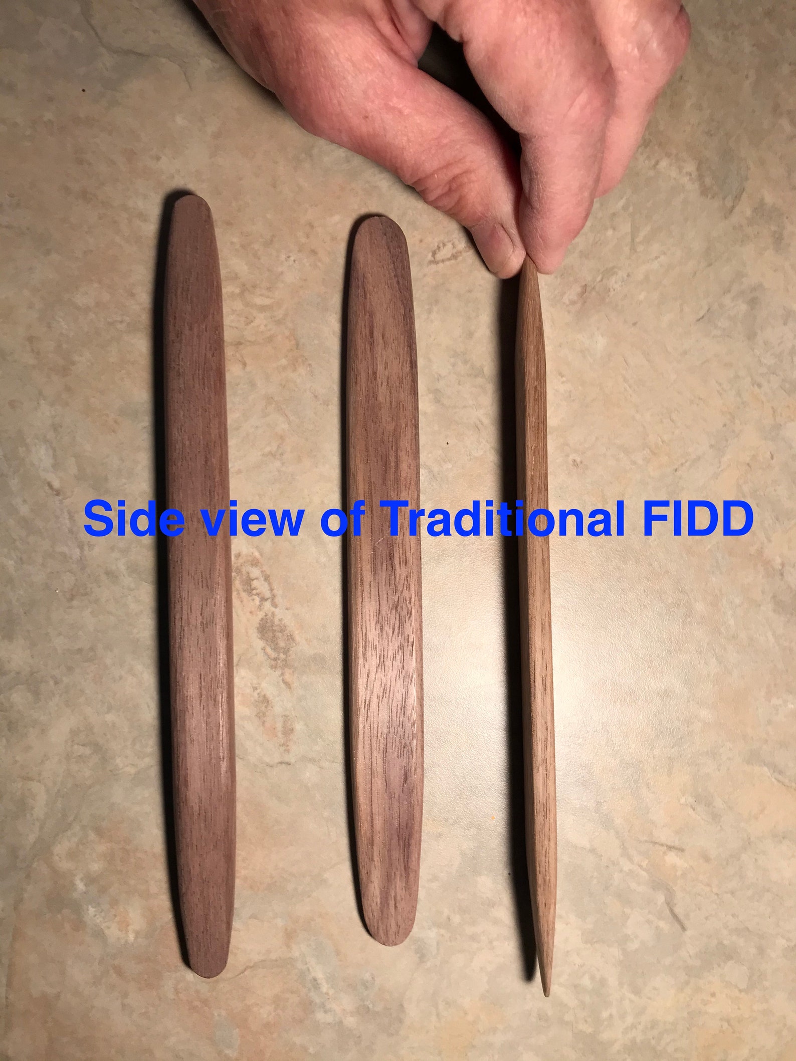 Duggh Stained Glass Tools, Wooden "fidd / Fid" or "burnisher" and ...