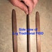 Duggh Stained Glass Tools, Wooden "fidd / Fid" or "burnisher" and ...