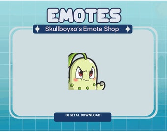 Chikorita Periodt Emote for Twitch and Discord - Etsy