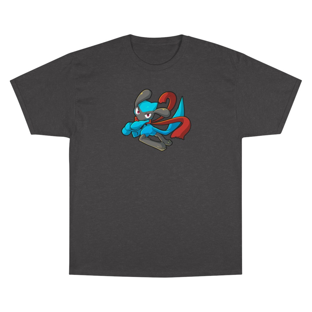 Riolu (pokemon) Champion T-shirt - Etsy