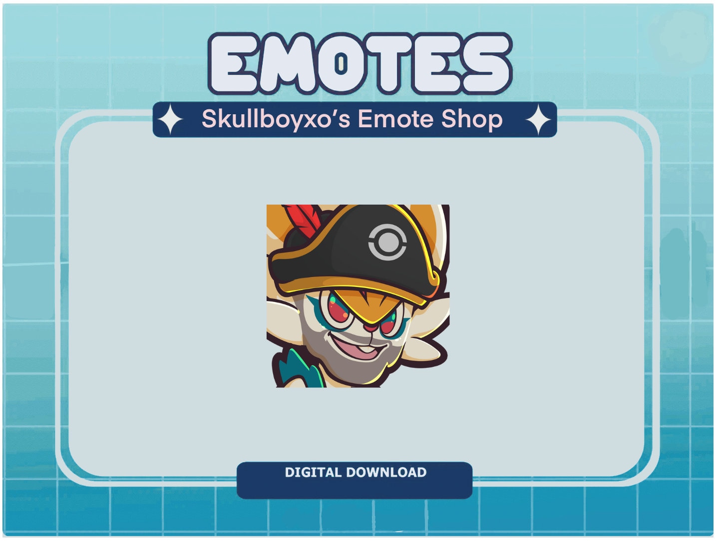 Chad Cinderace Twitch Emote and Discord Sticker - Etsy