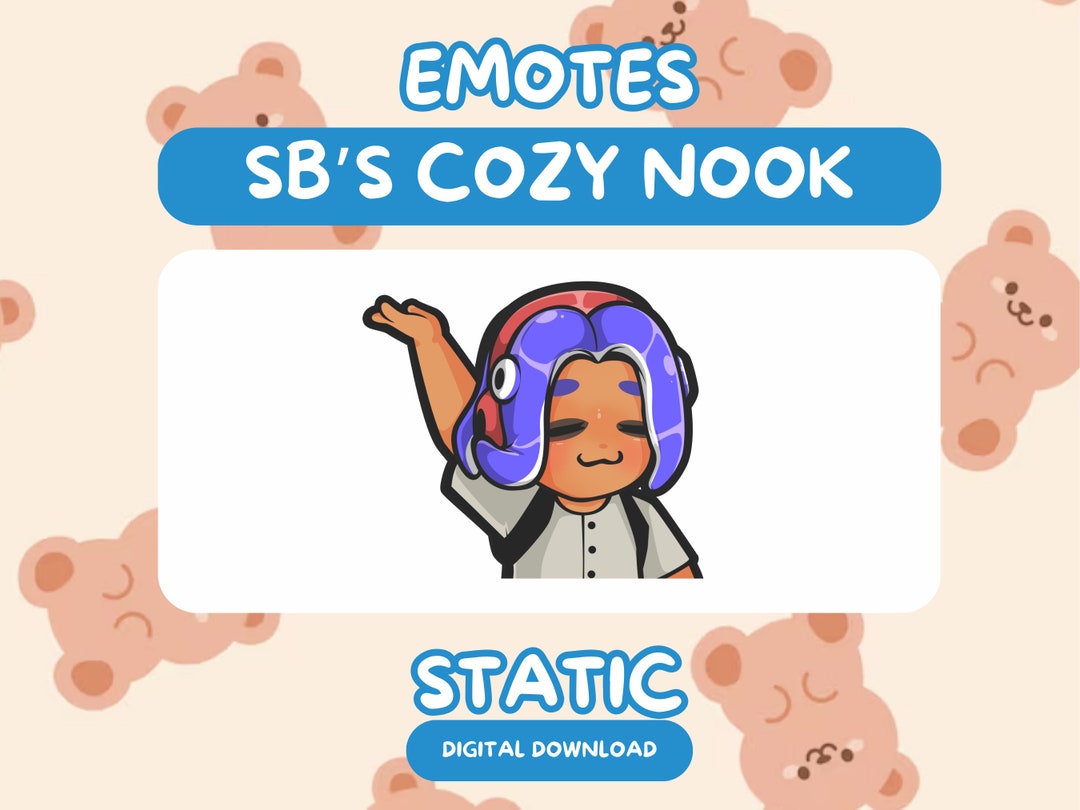 Splatoon 3 Inkling SLAY Emote for Twitch and Discord - Etsy