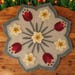 Pre-washed Wool Felt Penny Rug Kit - Spring Blossoms - Penny Lane ...
