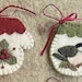 Pre-cut Wool Blend Felt Mini Mittens Ornament Kit - Penny Lane ...