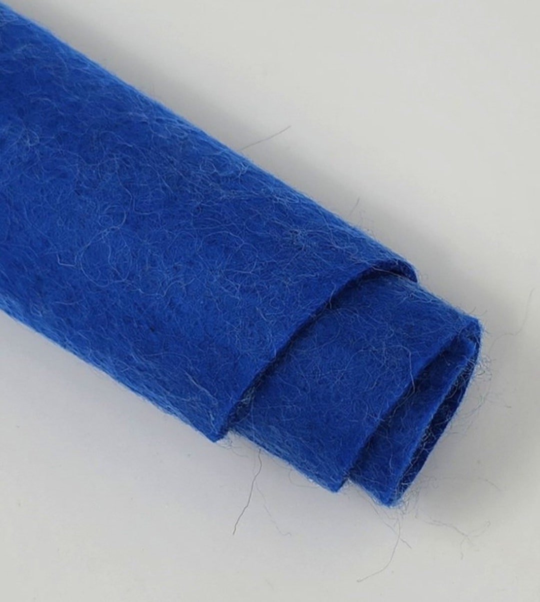Summertime Skies - Hand Washed Merino Wool Blend Felt - Blue | Soft ...