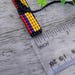 Beaded Bracelet With Colombia Flag - Patriotic Colombian Wristband ...