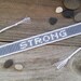 STRONG Bracelet Motivational Personalized Beaded Wristband - Etsy